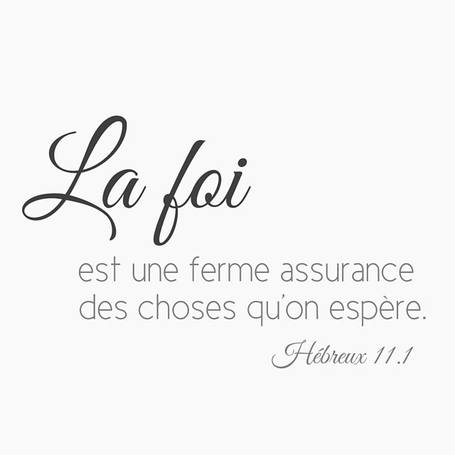 La foi : définition | 1001 versets
