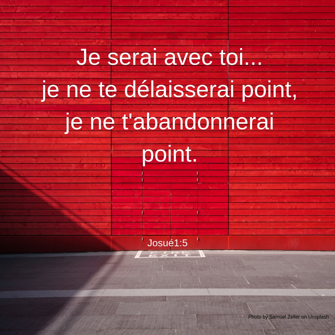 Tu n’es pas tout seul | 1001 versets