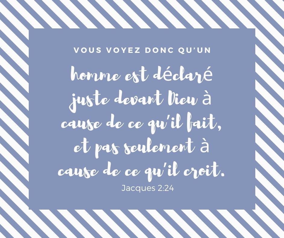 Juste devant Dieu | 1001 versets